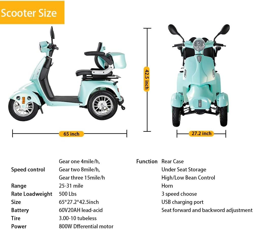 Folding 3-Wheel Electric Scooter Review – Reviewing Mobility Scooters